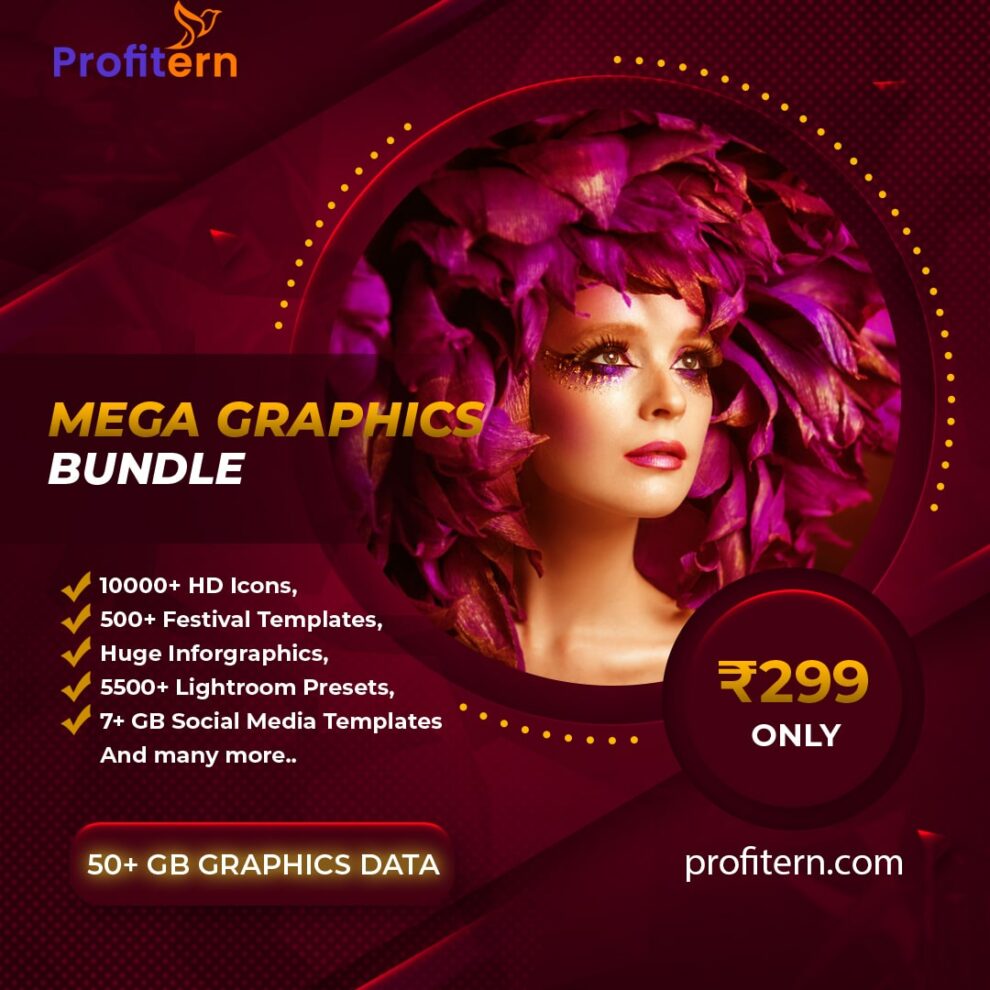 Mega Graphics Bundle Pack for Graphics Designers, Over 50 GB of ...